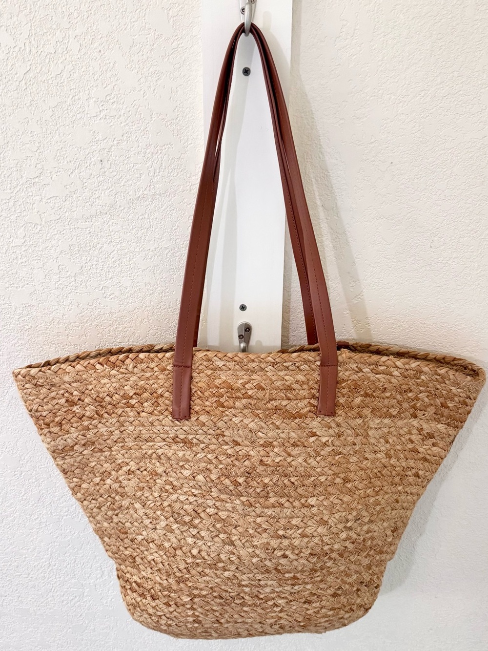 House of Harlow 1960 | Bags | Nwot Jumbo 0 All Natural Jute Woven Tote ...